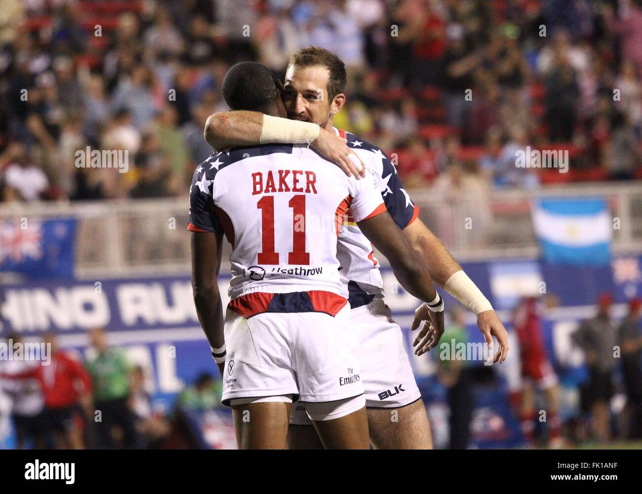 Las Vegas, NV, USA. 4th Mar, 2016. Perry Baker, Zach Test of USA in ...