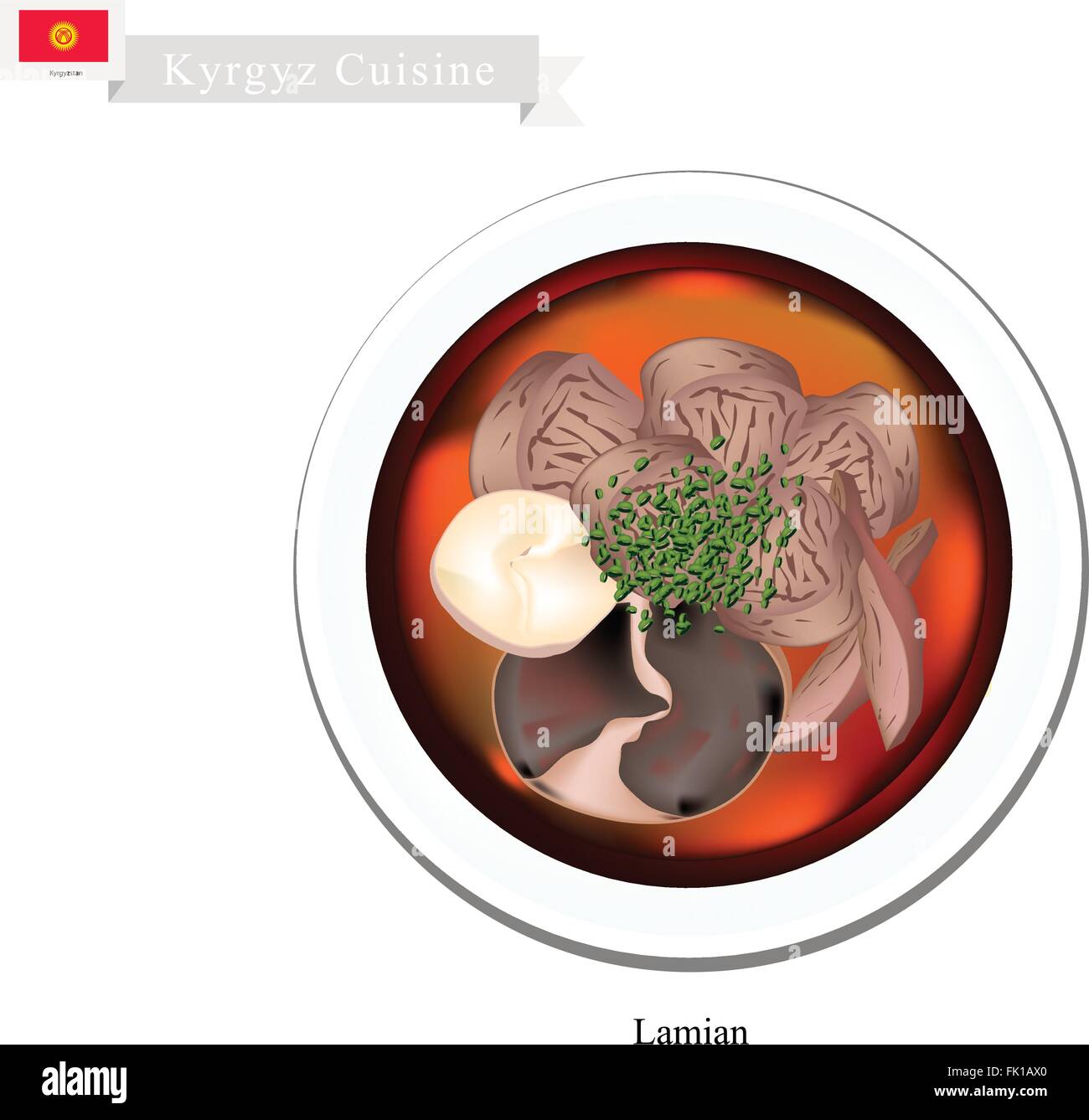 Dungan food Stock Vector Images - Alamy