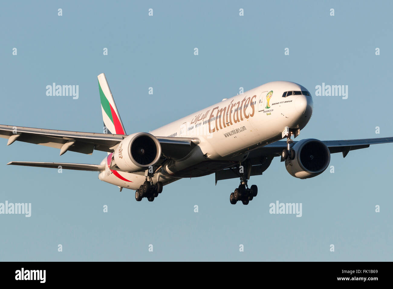 Emirates Boeing 777-36N/ER A6-ECP Stock Photo - Alamy