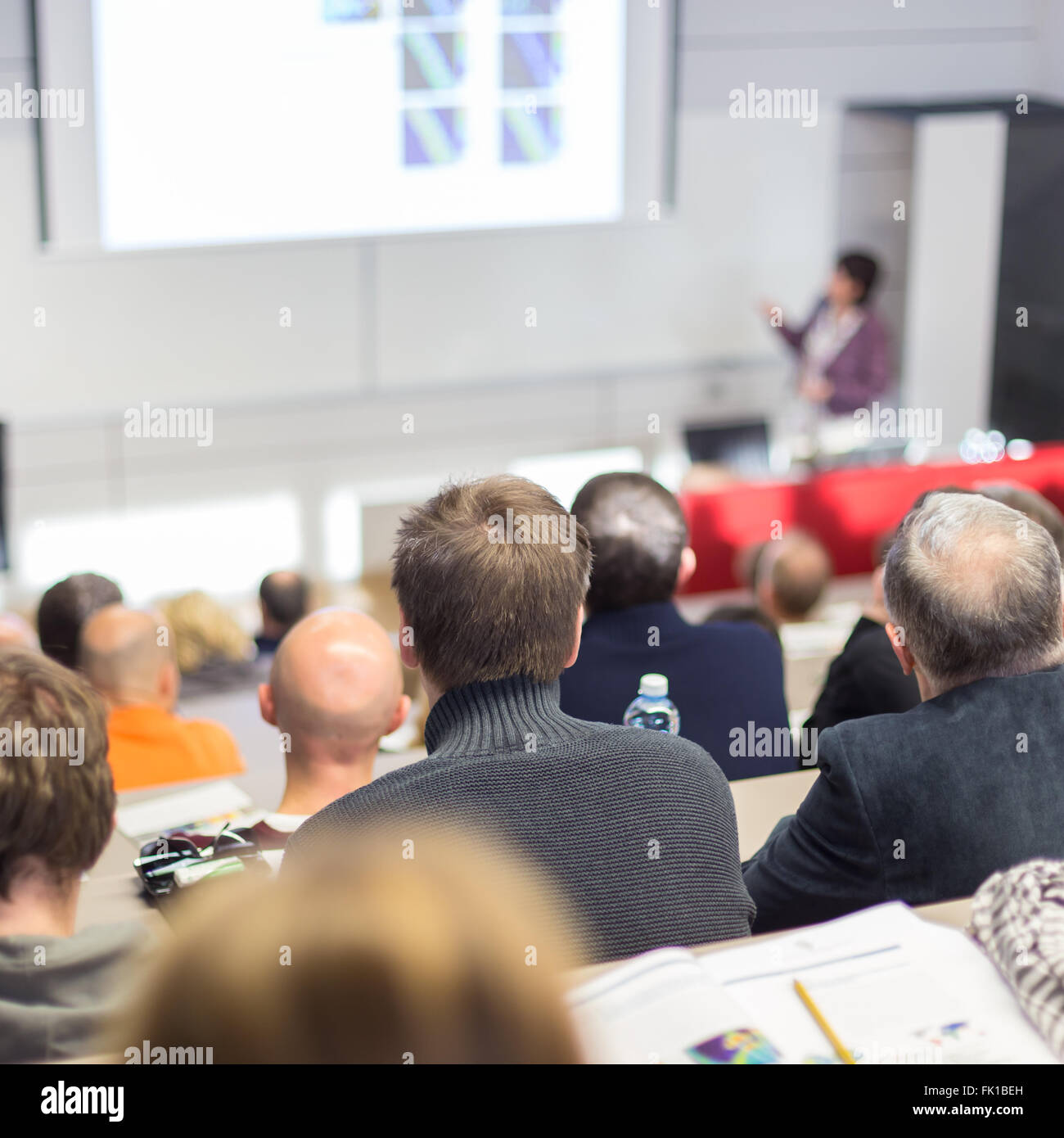 Faculty lecture and workshop Stock Photo - Alamy