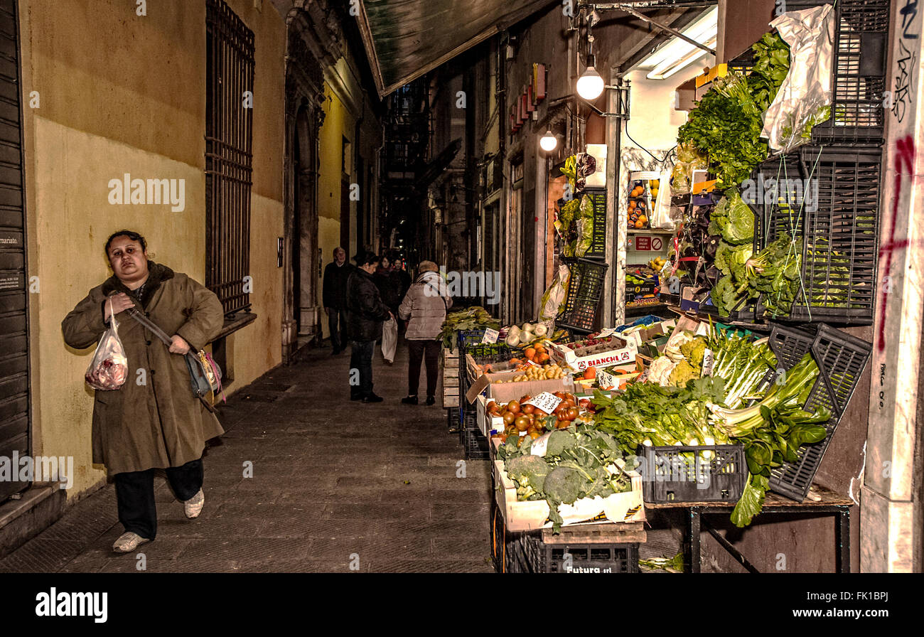 Italy Liguria Genoa Alleys Italy Liguria Genoa Alleys Via di Canneto il ...