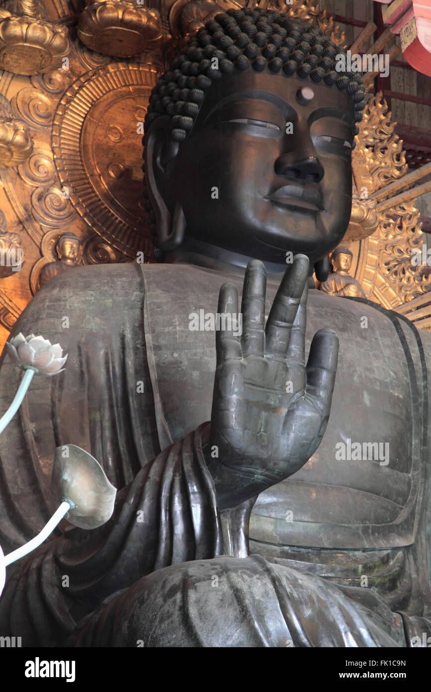 Japan, Nara, Todaiji Temple, Great Buddha, Daibutsu Stock Photo - Alamy