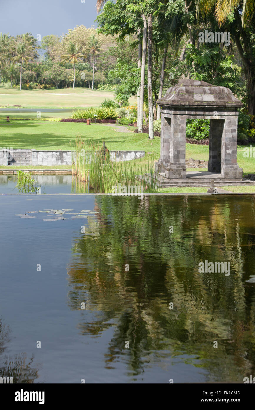 View of golf course from reception area, Hyatt Hotel Stock Photo - Alamy