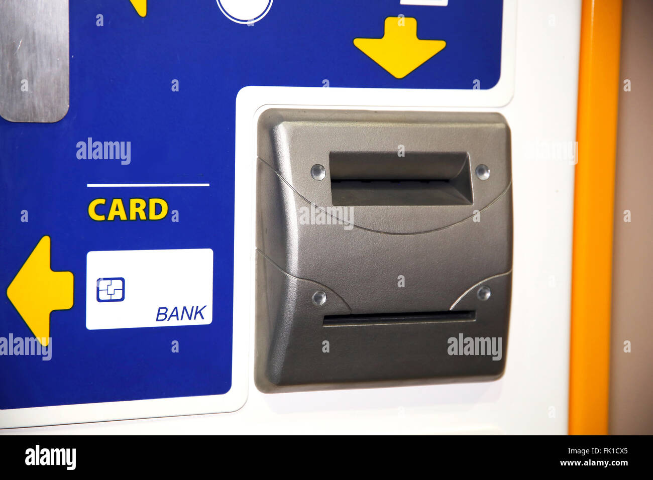 Ticket sale credit card bank machine as a payment system without people ...