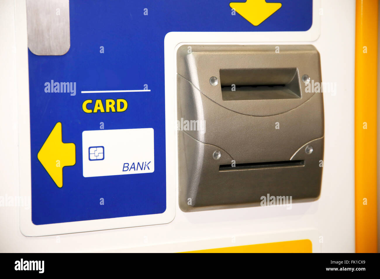 Ticket sale credit card bank machine as a payment system without people ...