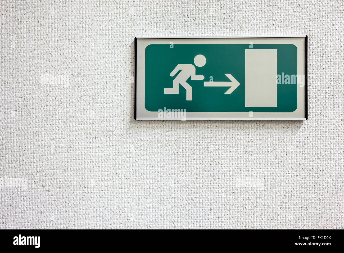 hangs on the wall plaque honoring an escape route Stock Photo - Alamy
