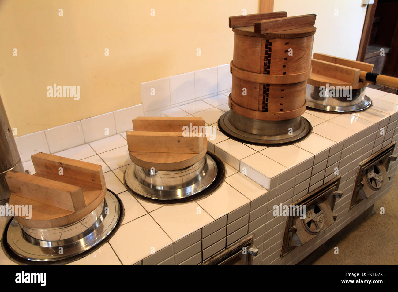 Japan, Nara, machiya, traditional house, kitchen Stock Photo - Alamy