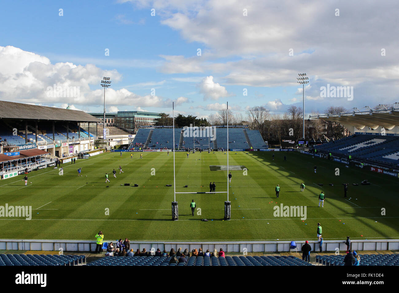 RDS Arena, Dublin, Ireland. 05th Mar, 2016. Guinness Pro 12 Rugby ...