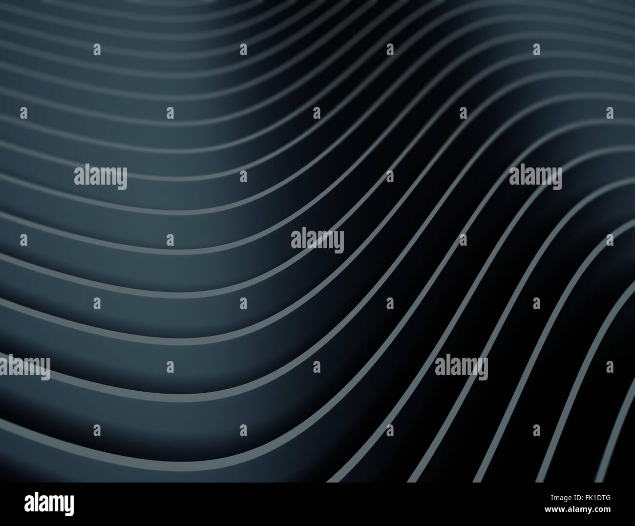 Abstract wave pattern lines in dark blue metallic color Stock Photo - Alamy