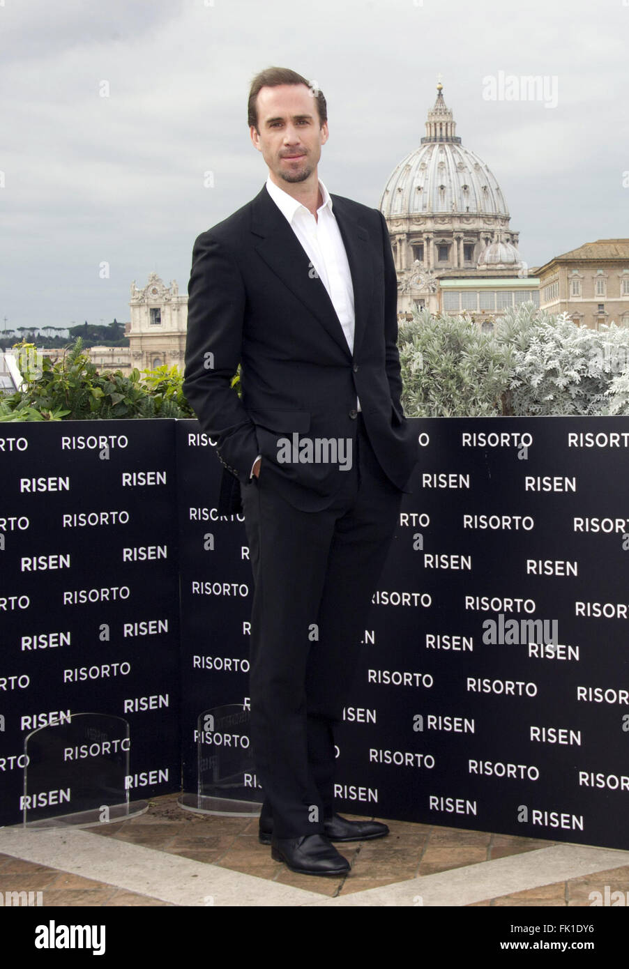 'Risen' Photocall in Rome Featuring: Joseph Fiennes Where: Rome, Italy ...