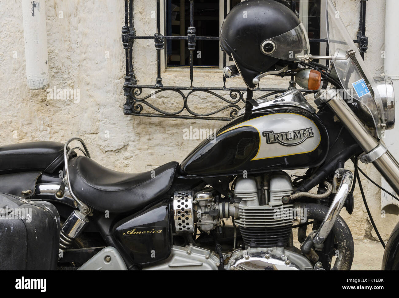British motorcycle hi-res stock photography and images - Alamy
