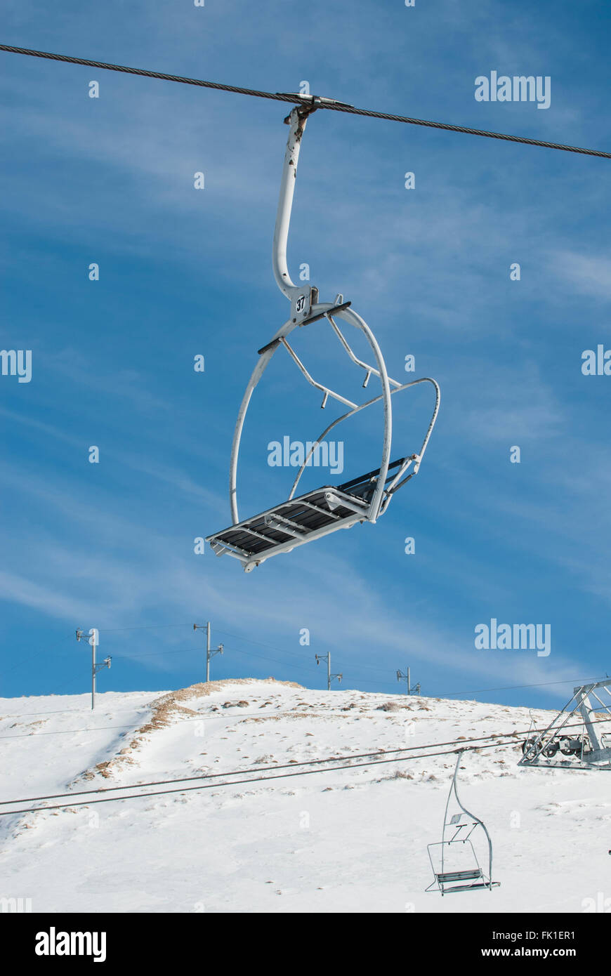 Cable carts Lebanon Middle East Stock Photo - Alamy