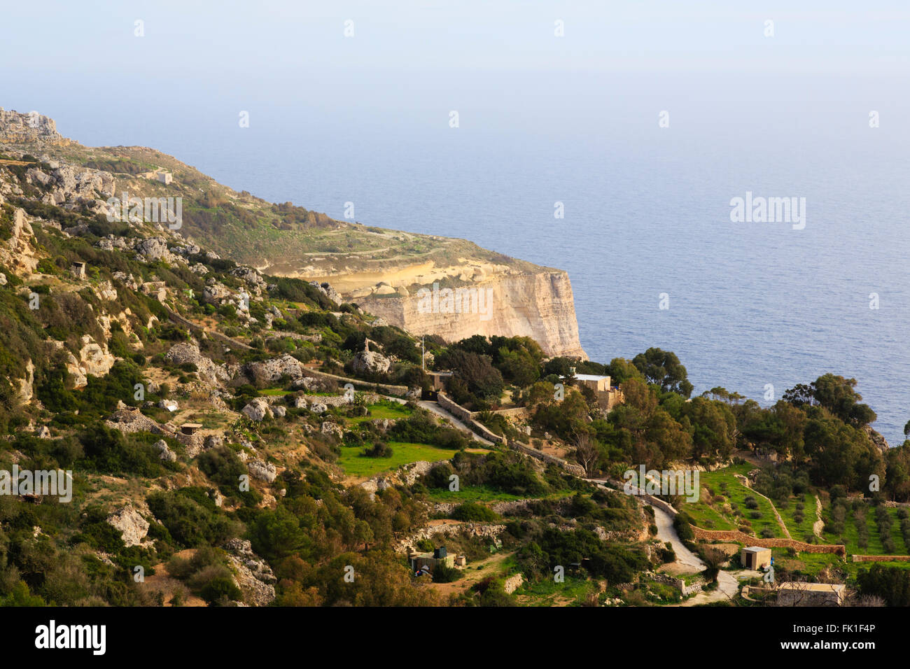 Dingli cliffs, Malta Stock Photo - Alamy