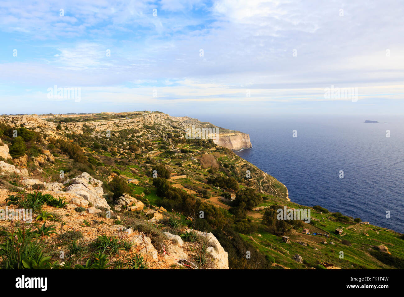 Dingli cliffs, Malta Stock Photo - Alamy