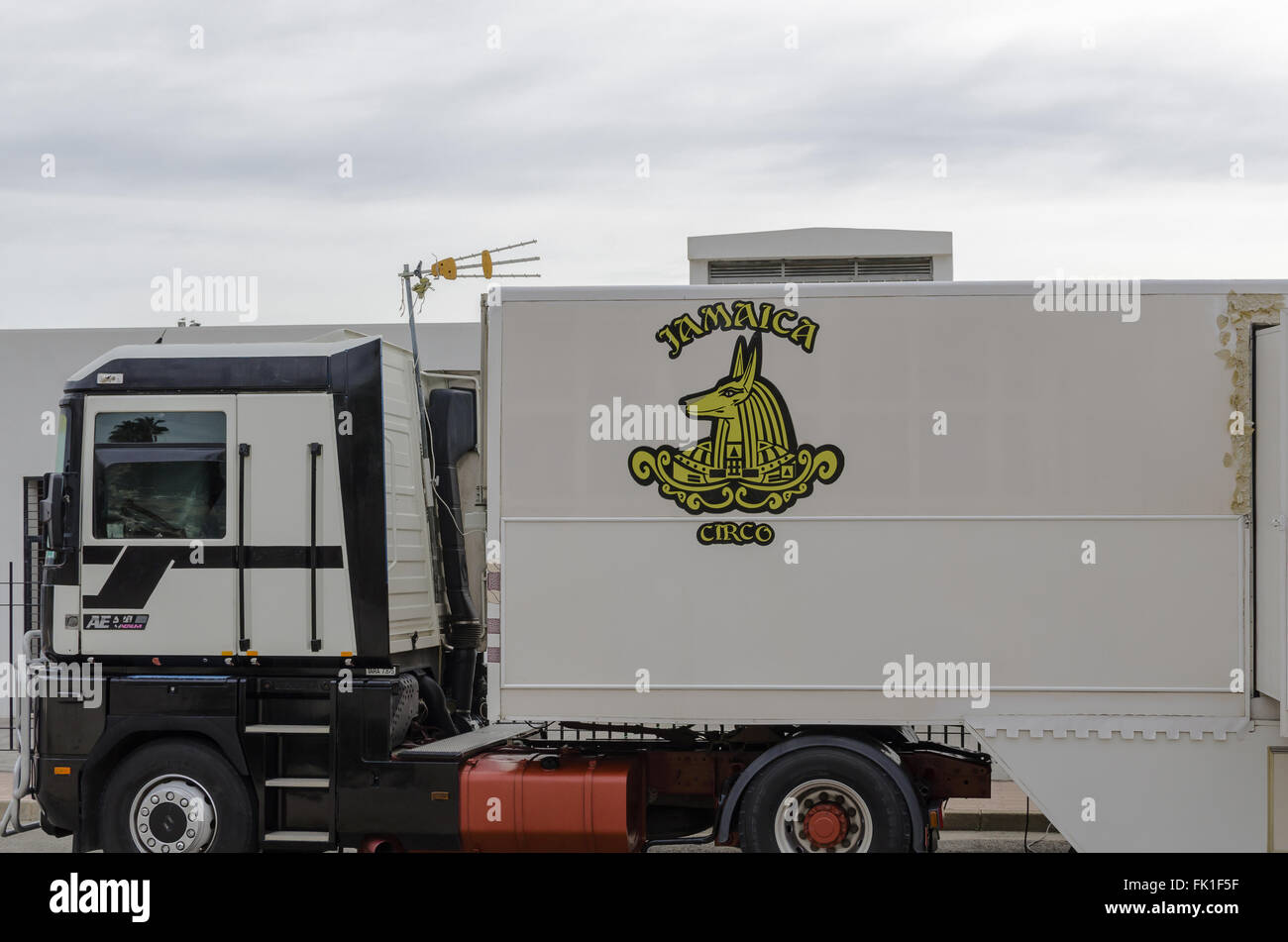Circus lorry hi-res stock photography and images - Alamy