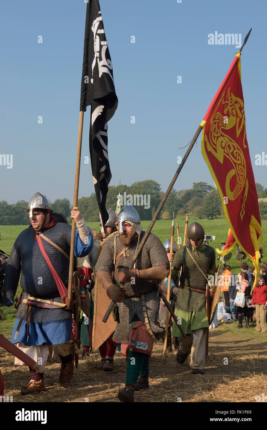 Battle of Hastings re-enactment. Battle, East Sussex. England. UK ...