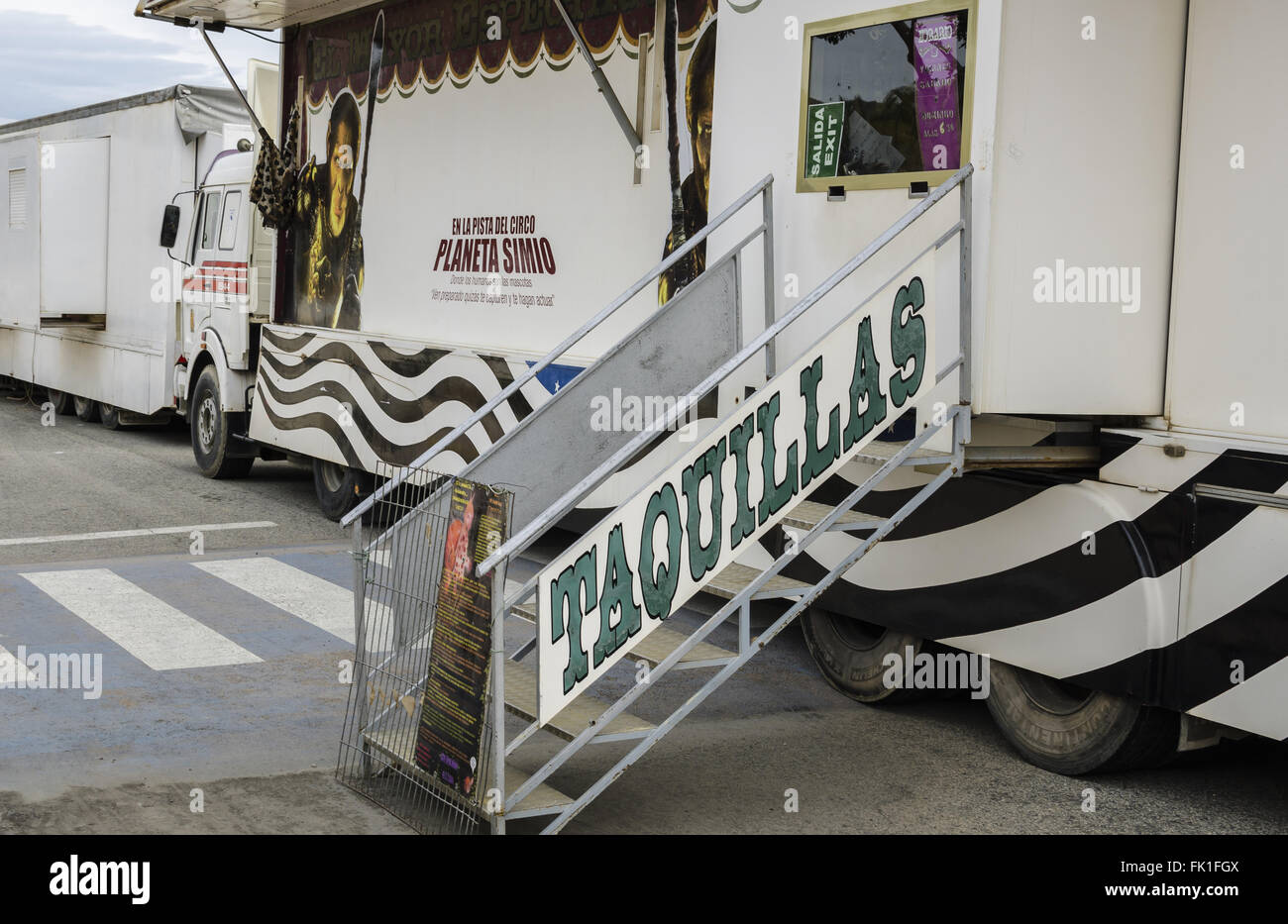 Circus lorry hi-res stock photography and images - Alamy