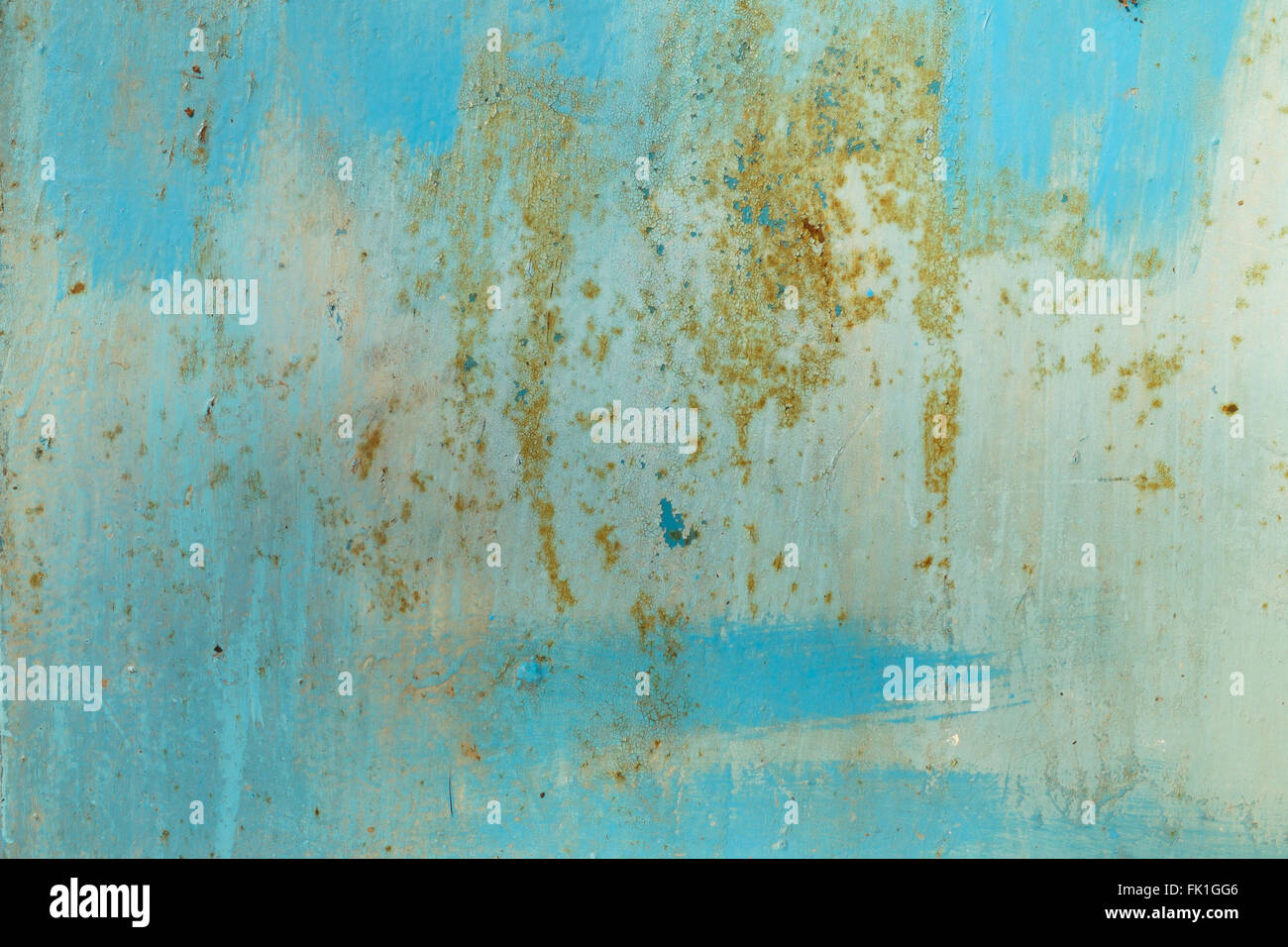 Blue background.Paint on metal surface Stock Photo - Alamy
