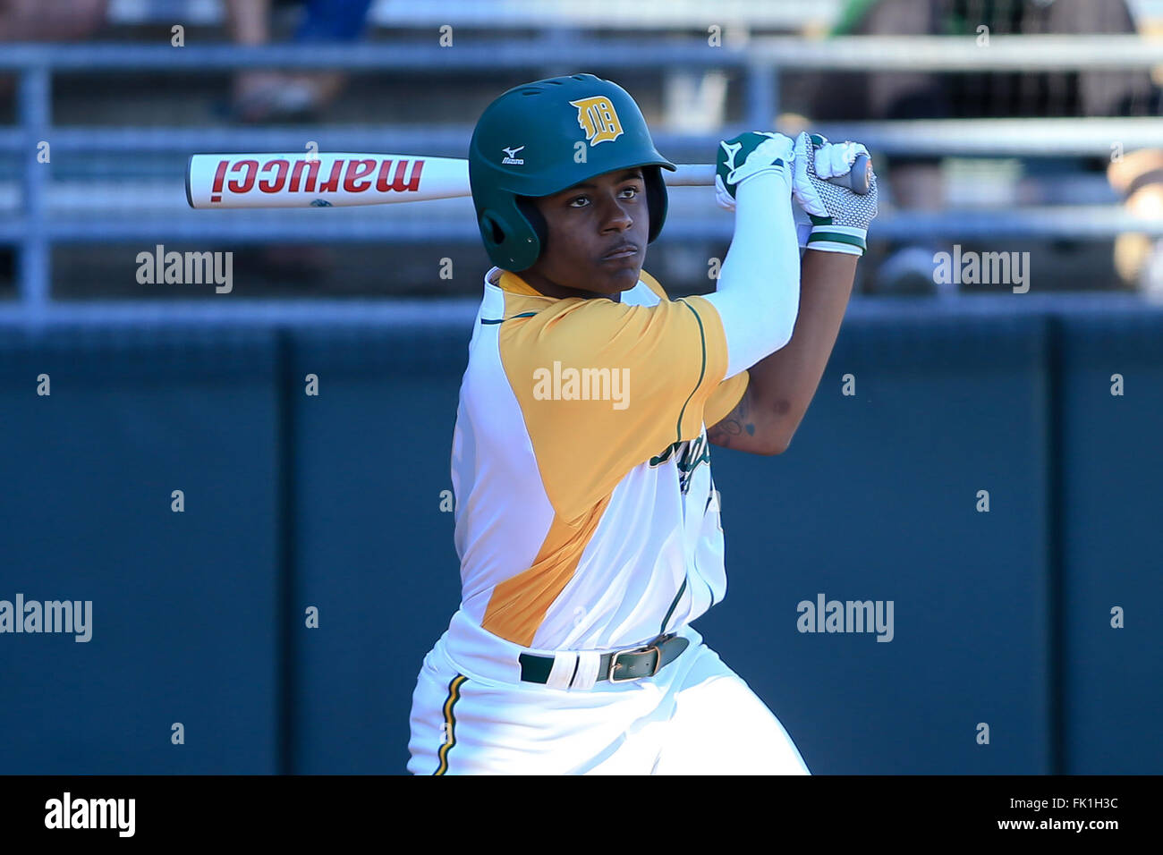 New Orleans, Louisiana, USA. 04th Mar, 2016. Delgado infielder Toi ...