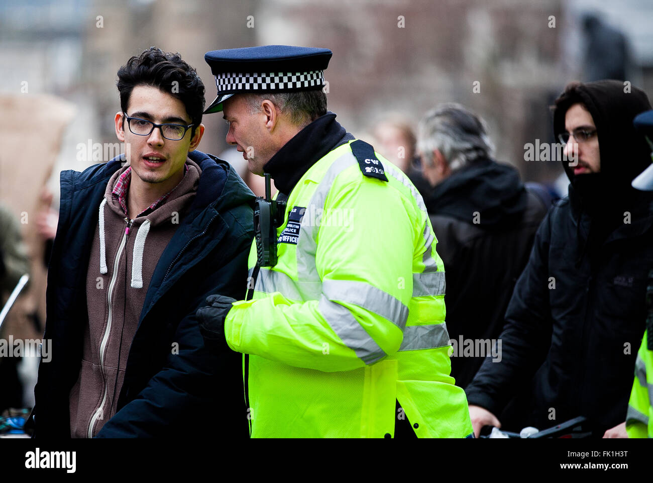 Angry person policeman hi-res stock photography and images - Alamy