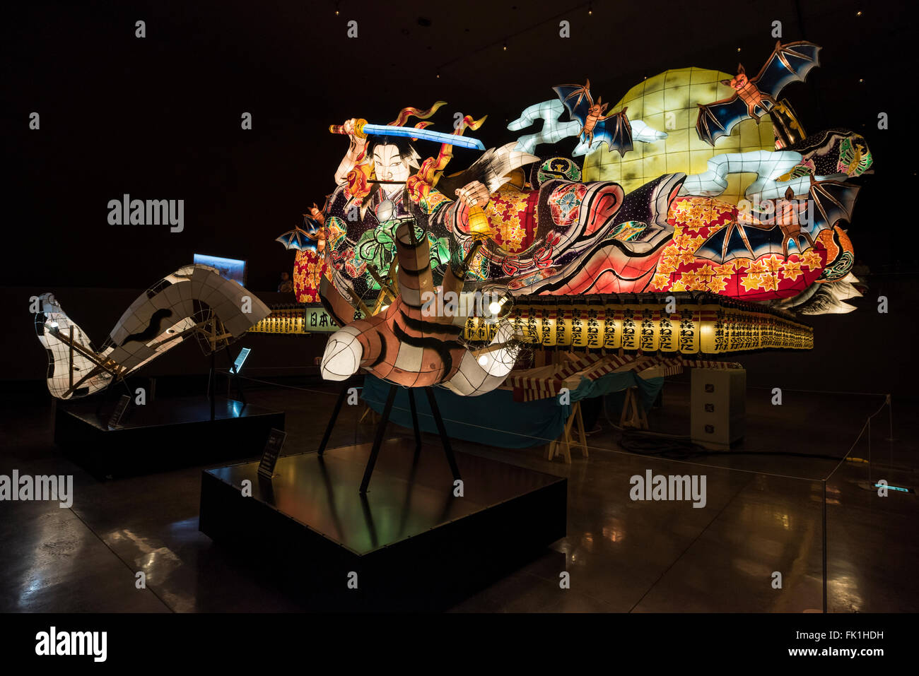 Nebuta Festival Float in the Nebuta Museum Wa rasse, Aomori, Japan ...