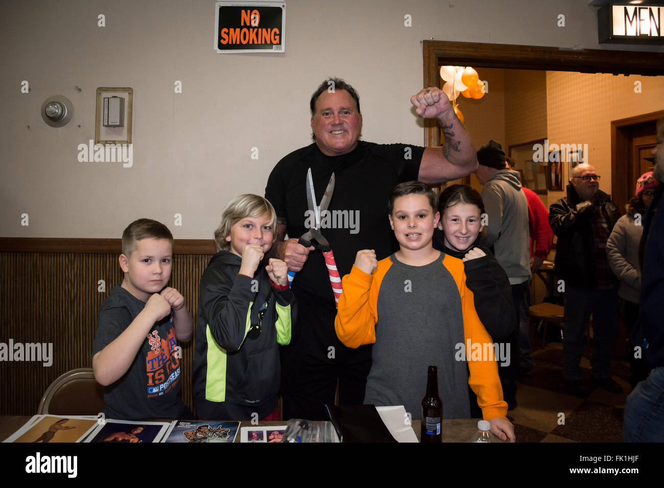 Brooklyn, United States. 04th Mar, 2016. Former WWE Wrestler Edward ...