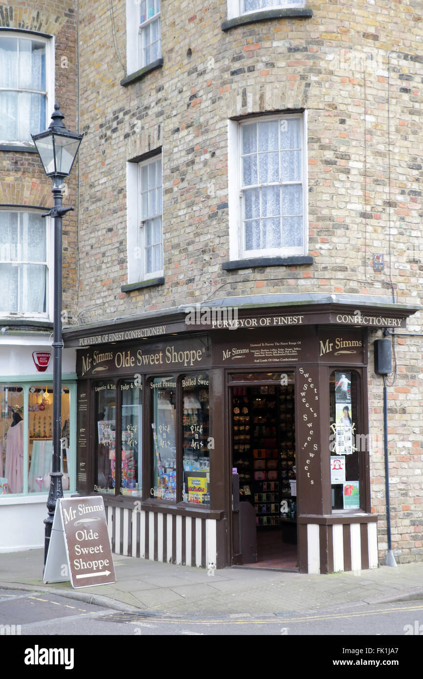 Old sweet shop, Margate Stock Photo - Alamy