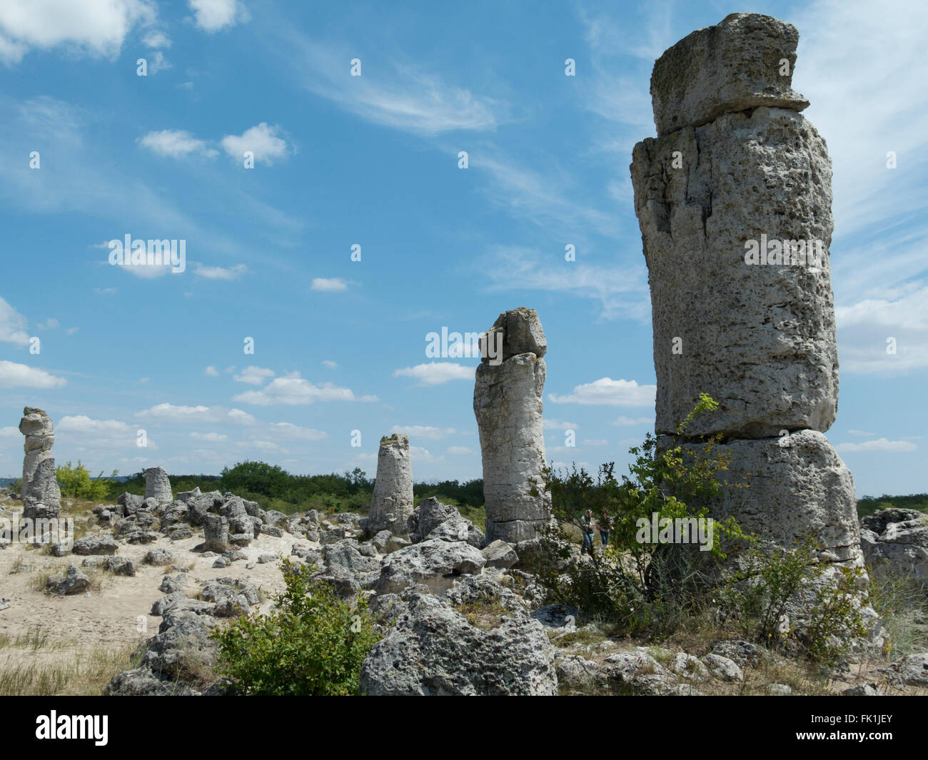 Stone in form pillar geological hi-res stock photography and images - Alamy
