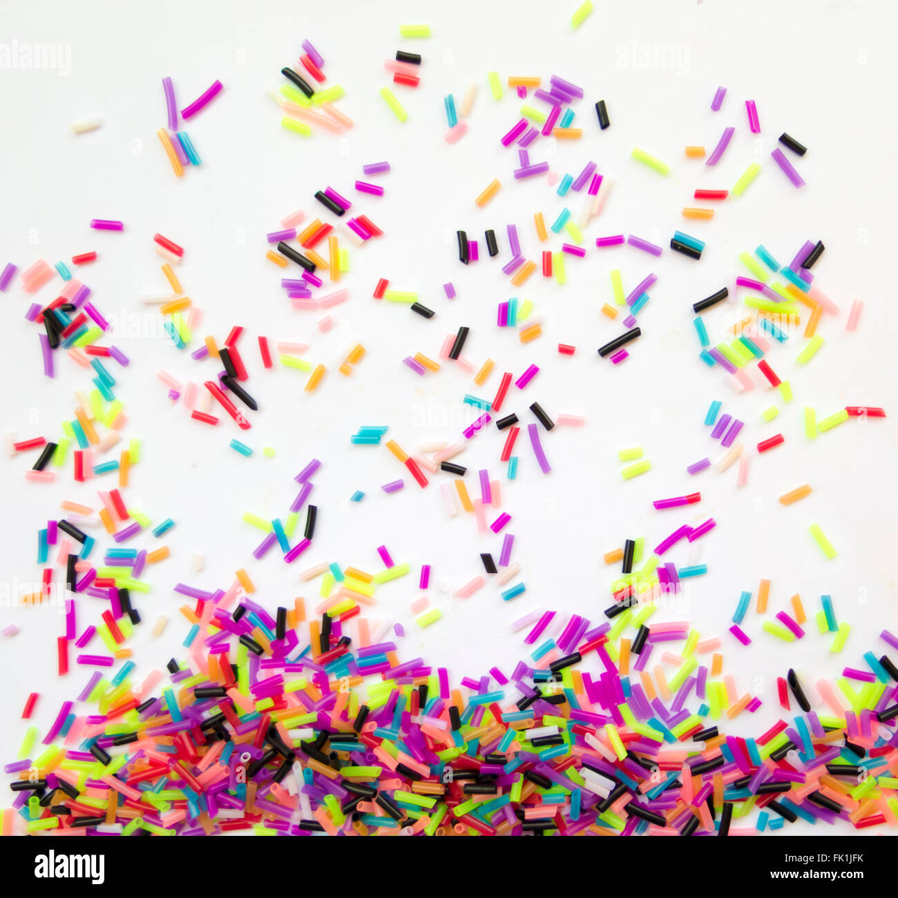 Fun background for holiday cards with colorful confetti Stock Photo - Alamy