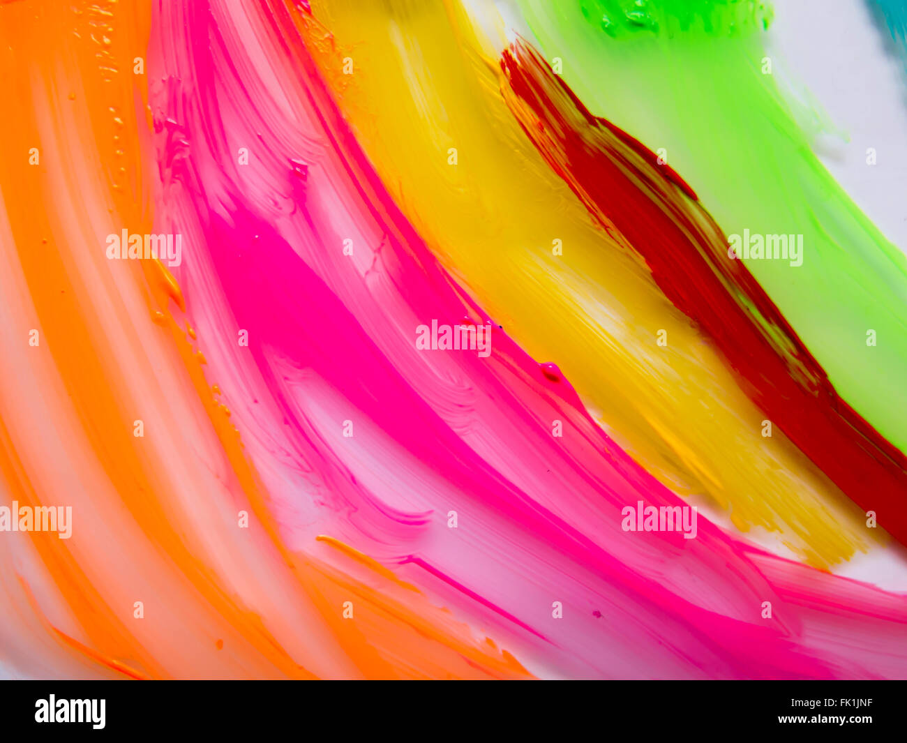 Color translucent background to make paint Stock Photo - Alamy
