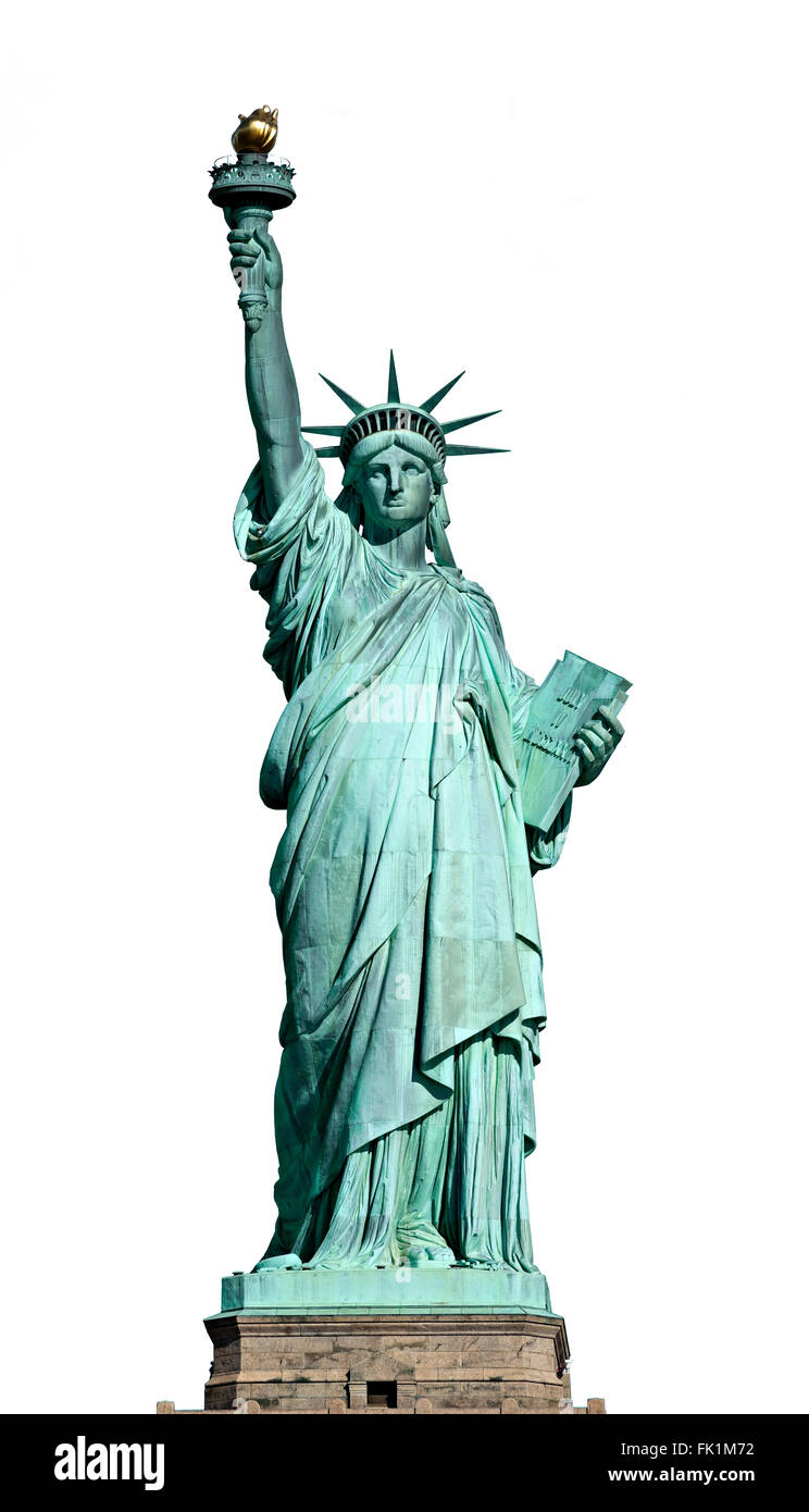 American symbol - Statue of Liberty. New York, USA Stock Photo - Alamy