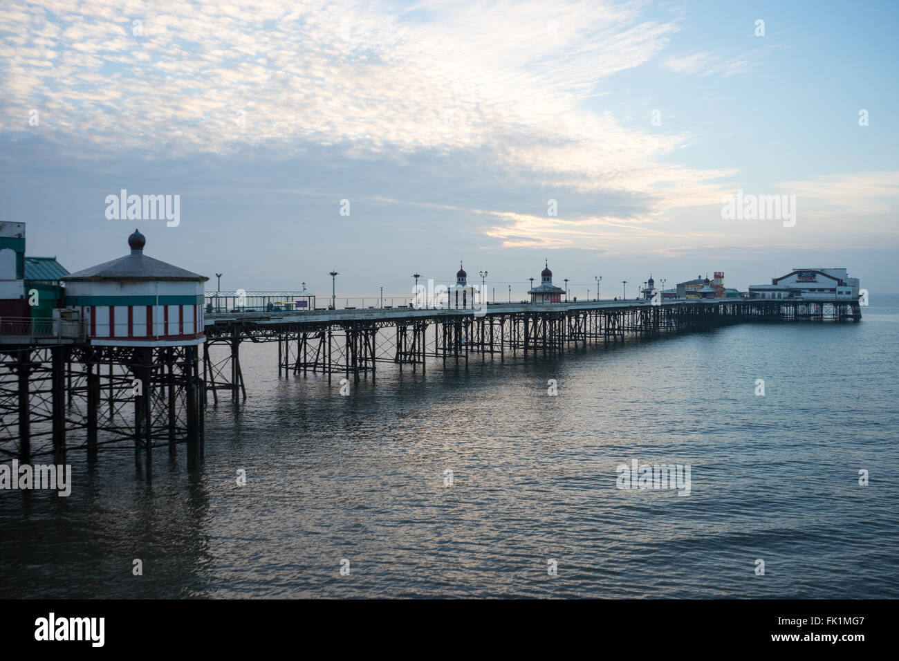 North pier, Blackpool Stock Photo - Alamy