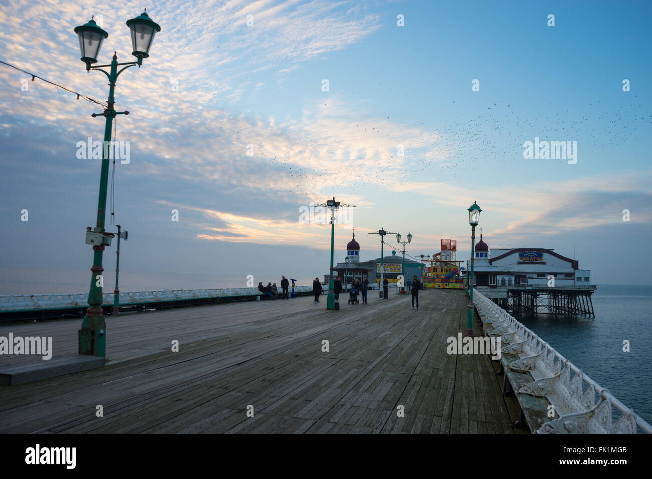 North pier, Blackpool Stock Photo - Alamy