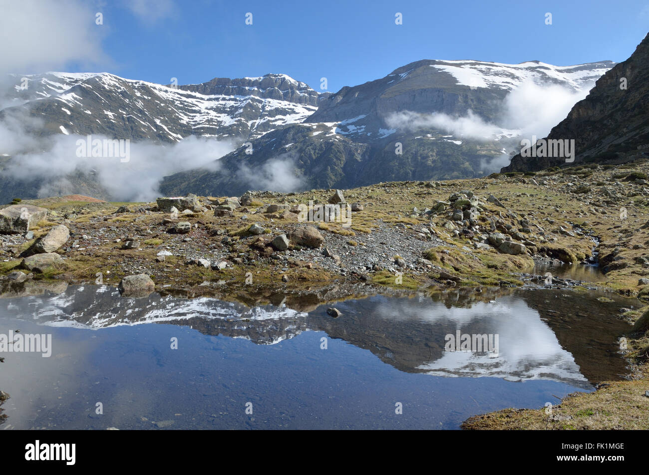 Cirque lake peak hi-res stock photography and images - Alamy