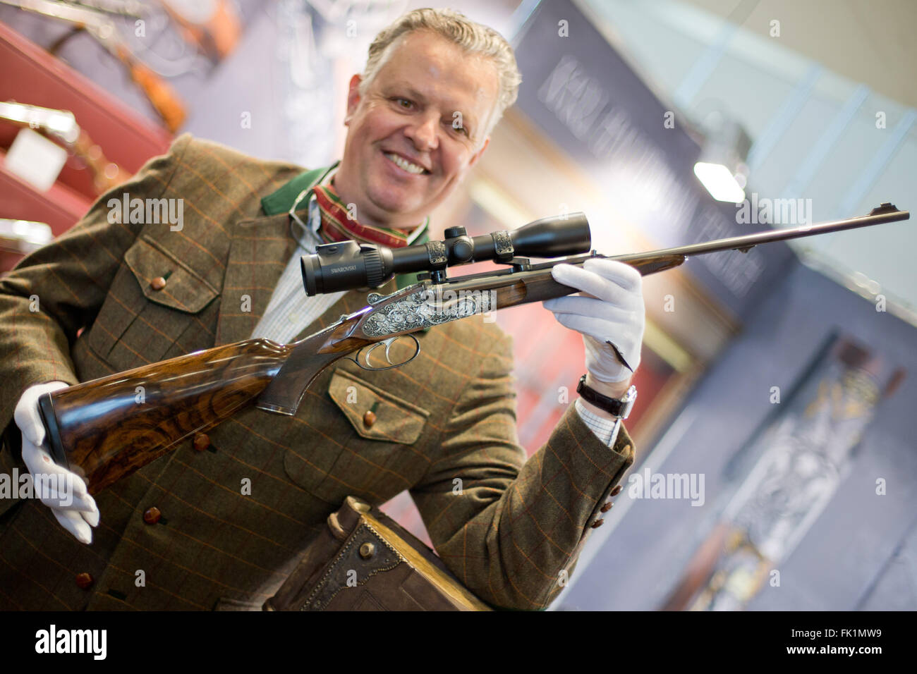 Nuremberg, Germany. 04th Mar, 2016. Gerd Hauptmann from the German ...