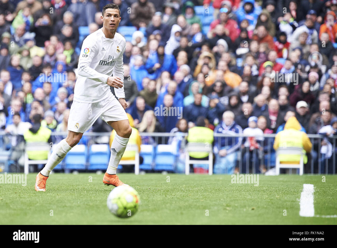 Madrid, Spain. 5th Mar, 2016. Cristiano Ronaldo (forward; Real Madrid ...