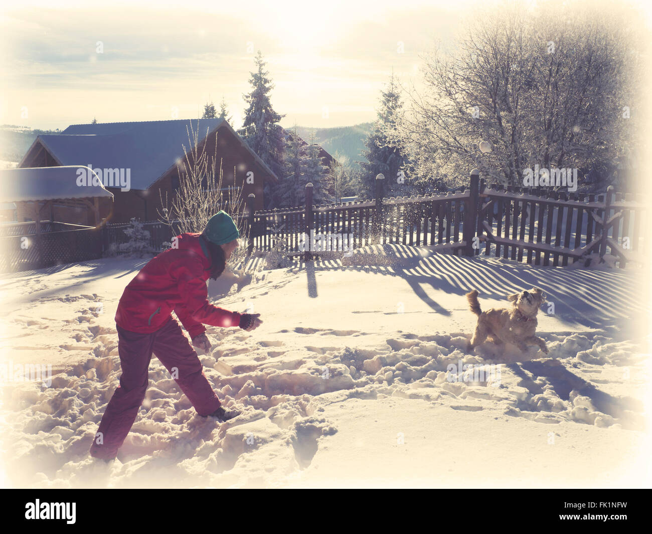 Winter group activities hi-res stock photography and images - Alamy