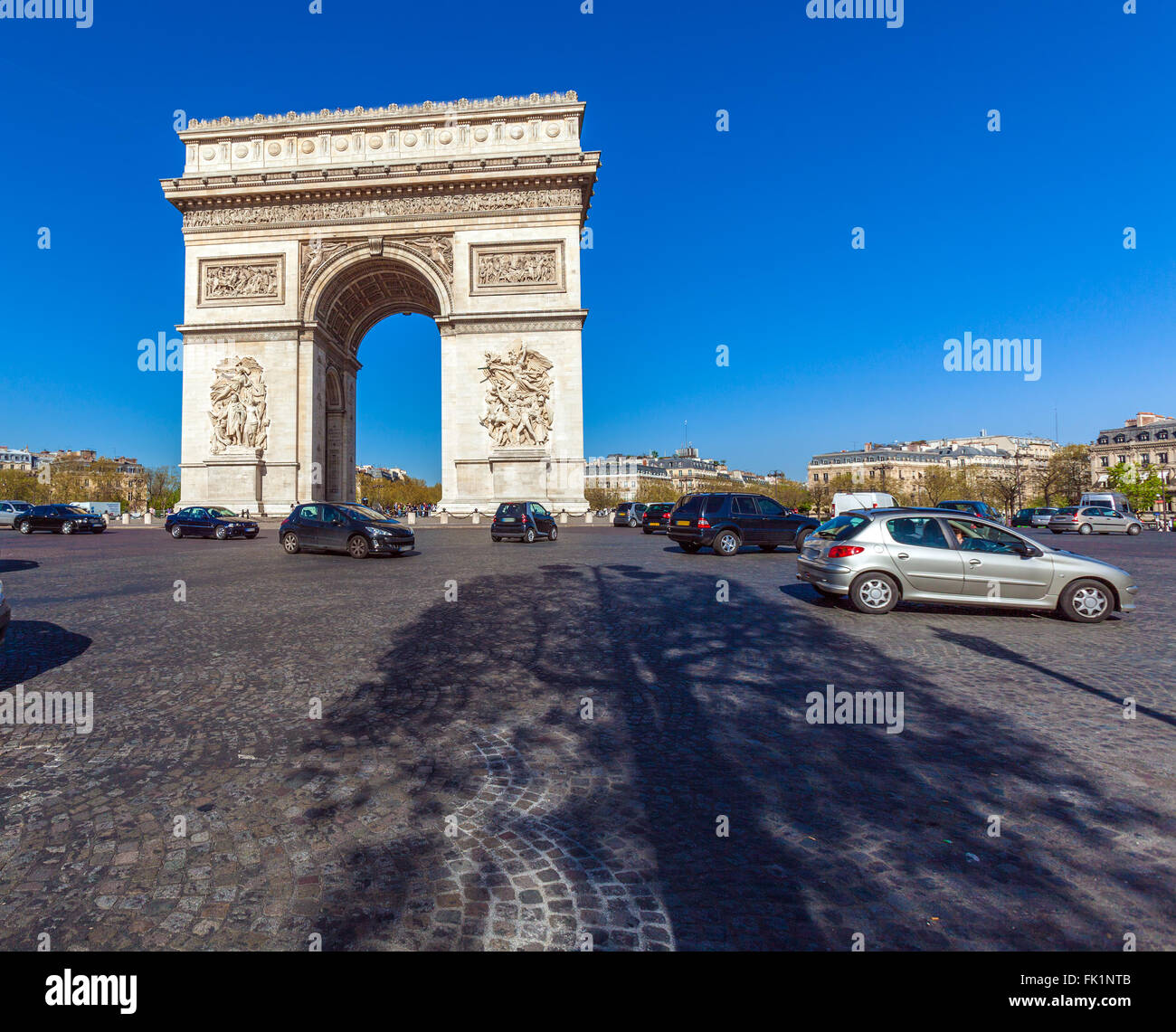 Arc de Triomphe (1808), Paris, France Stock Photo - Alamy