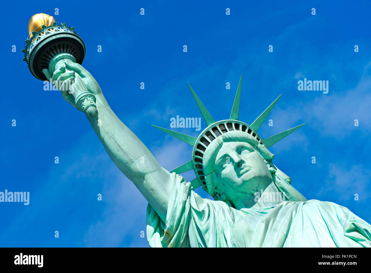 American symbol - Statue of Liberty. New York, USA Stock Photo - Alamy