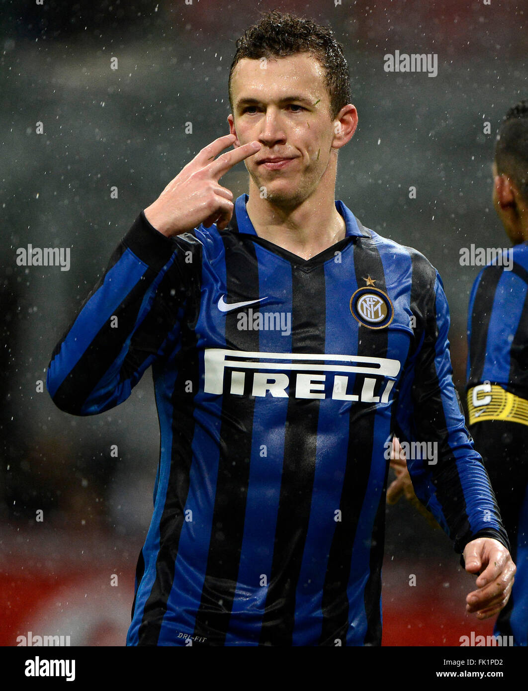 Ivan Perisic Inter Milano 2-03-2016 Stadio Giuseppe Meazza - Football ...