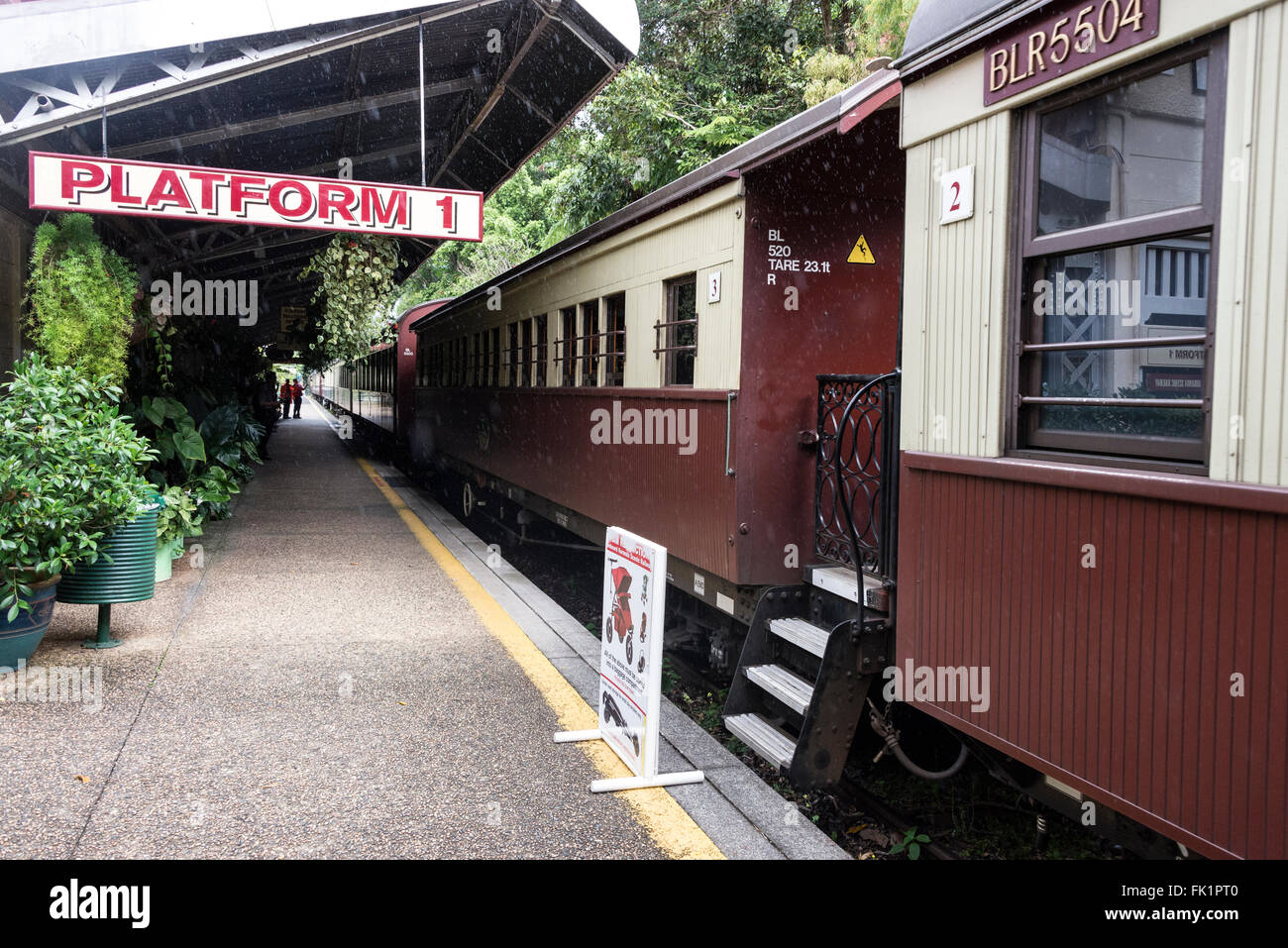 Kuranda railway station hi-res stock photography and images - Alamy