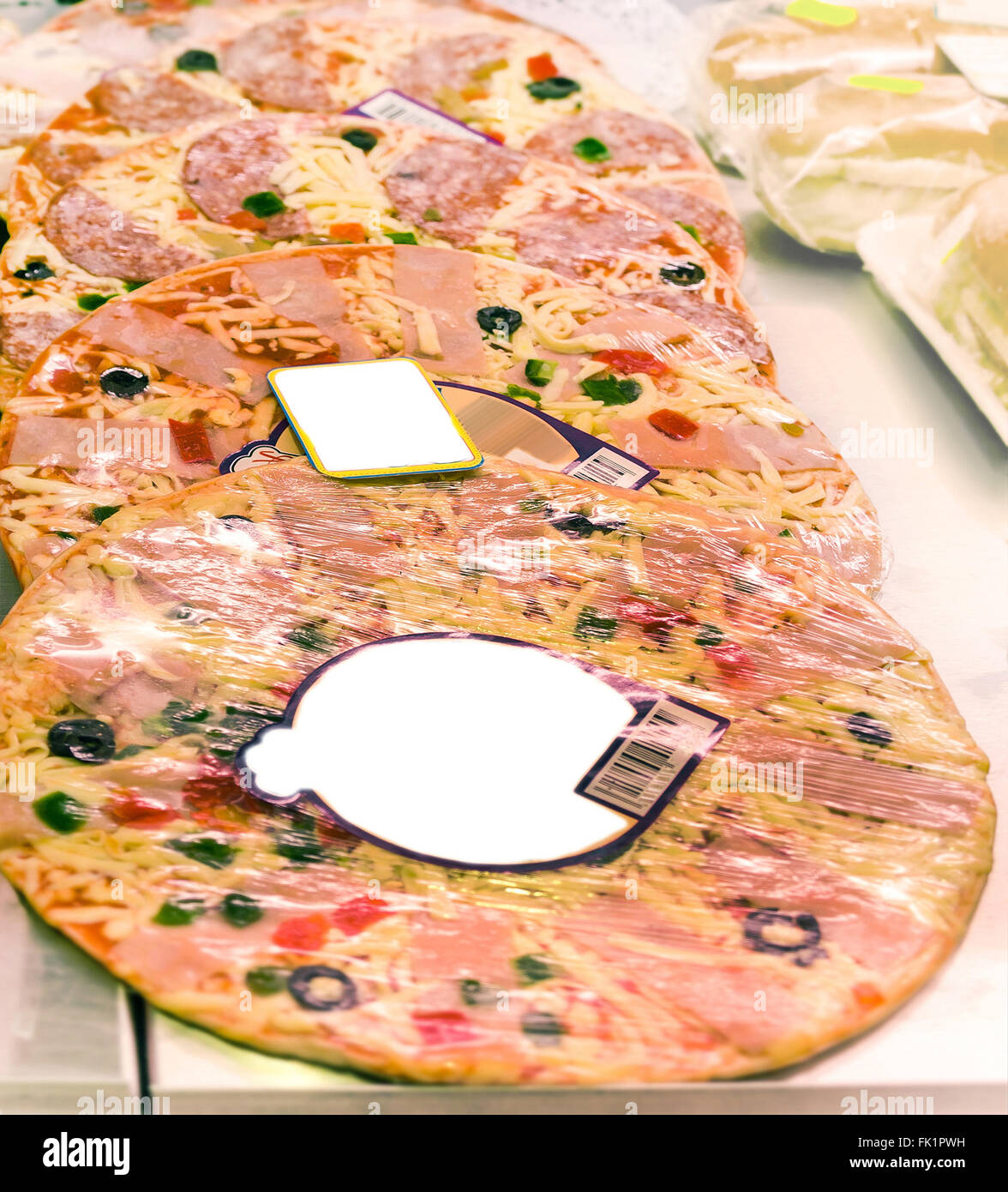 pizza in shop Stock Photo - Alamy