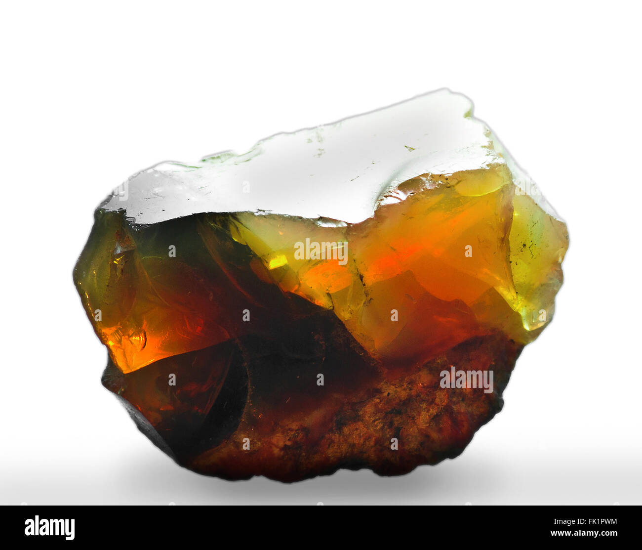 the fiery opal Stock Photo - Alamy