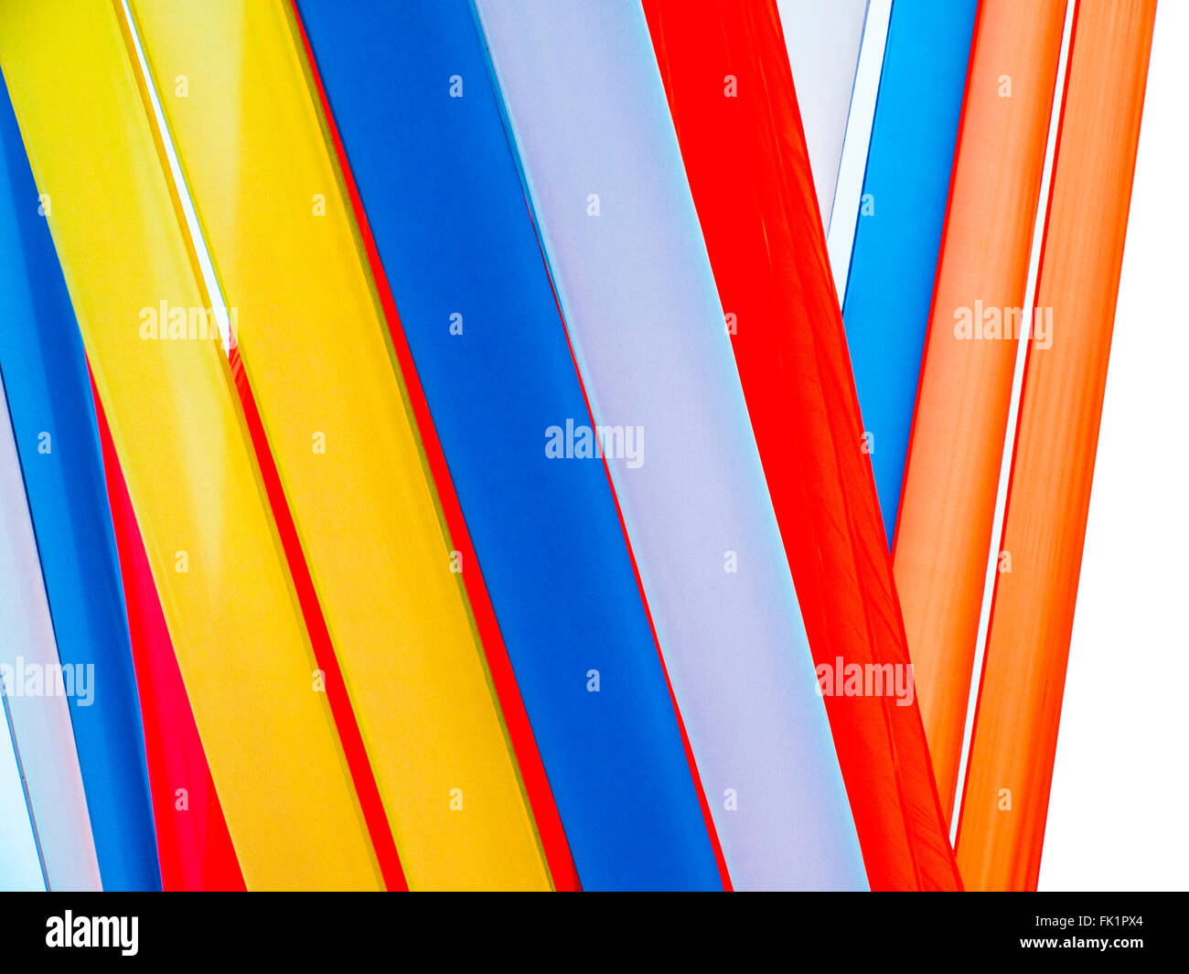 colorful silk ribbons Stock Photo - Alamy