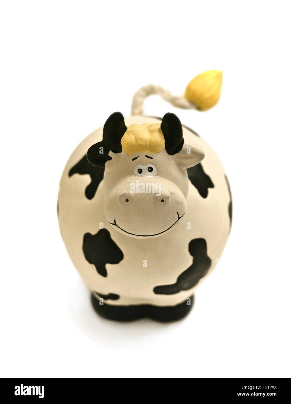 Souvenir or money-box cow Stock Photo - Alamy
