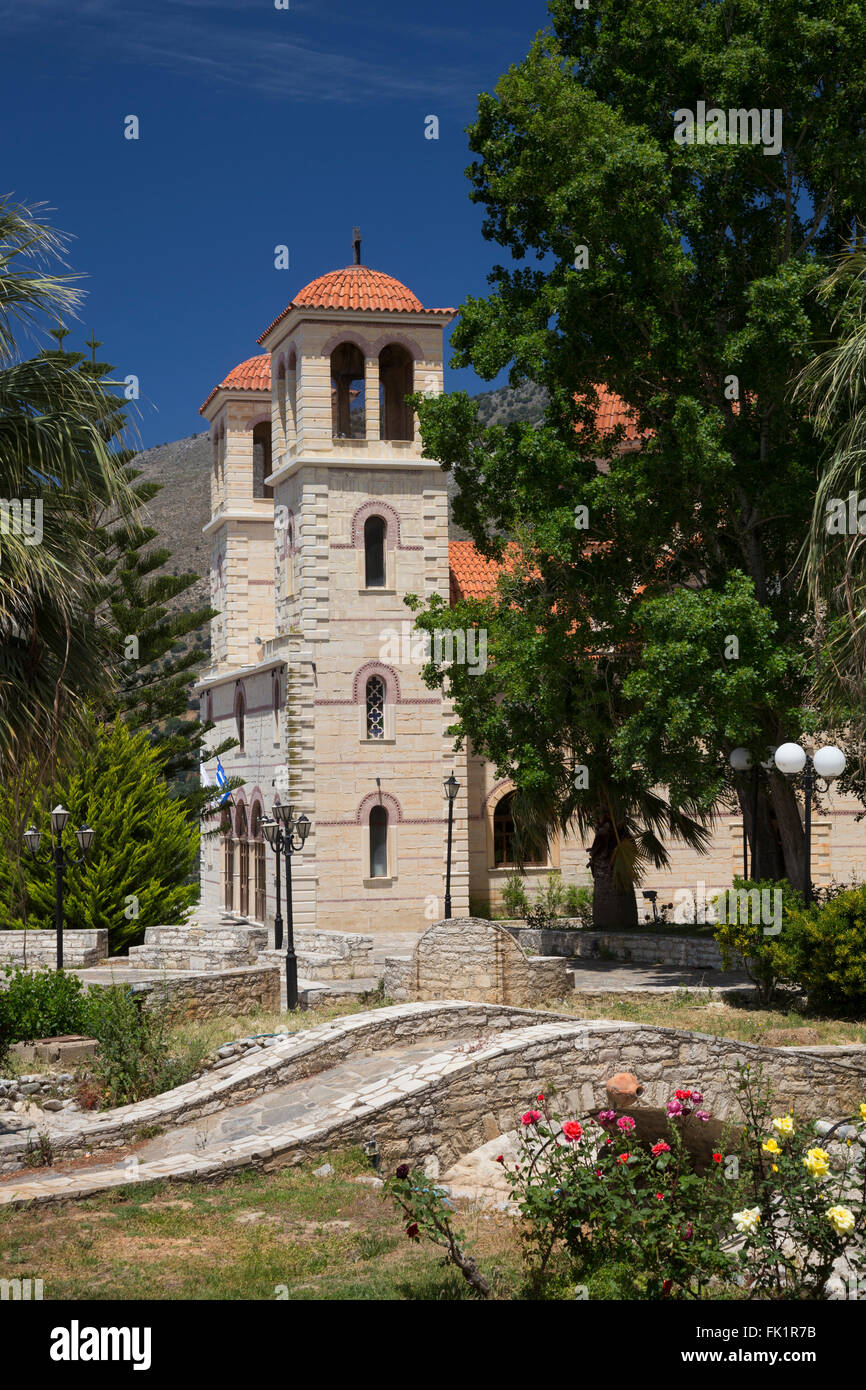 Church of Agia Kyriaki in Garazo, Crete, Greece Stock Photo - Alamy