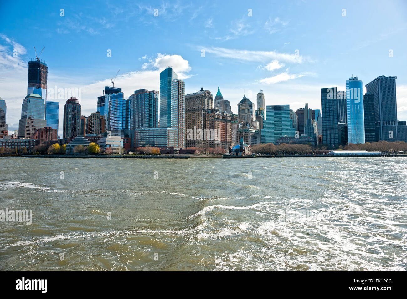 New york city view empire state building looking hi-res stock ...