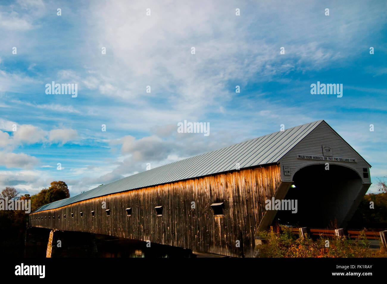 Cornish-Windsor bridge is the longest covered bridge in the country. It ...