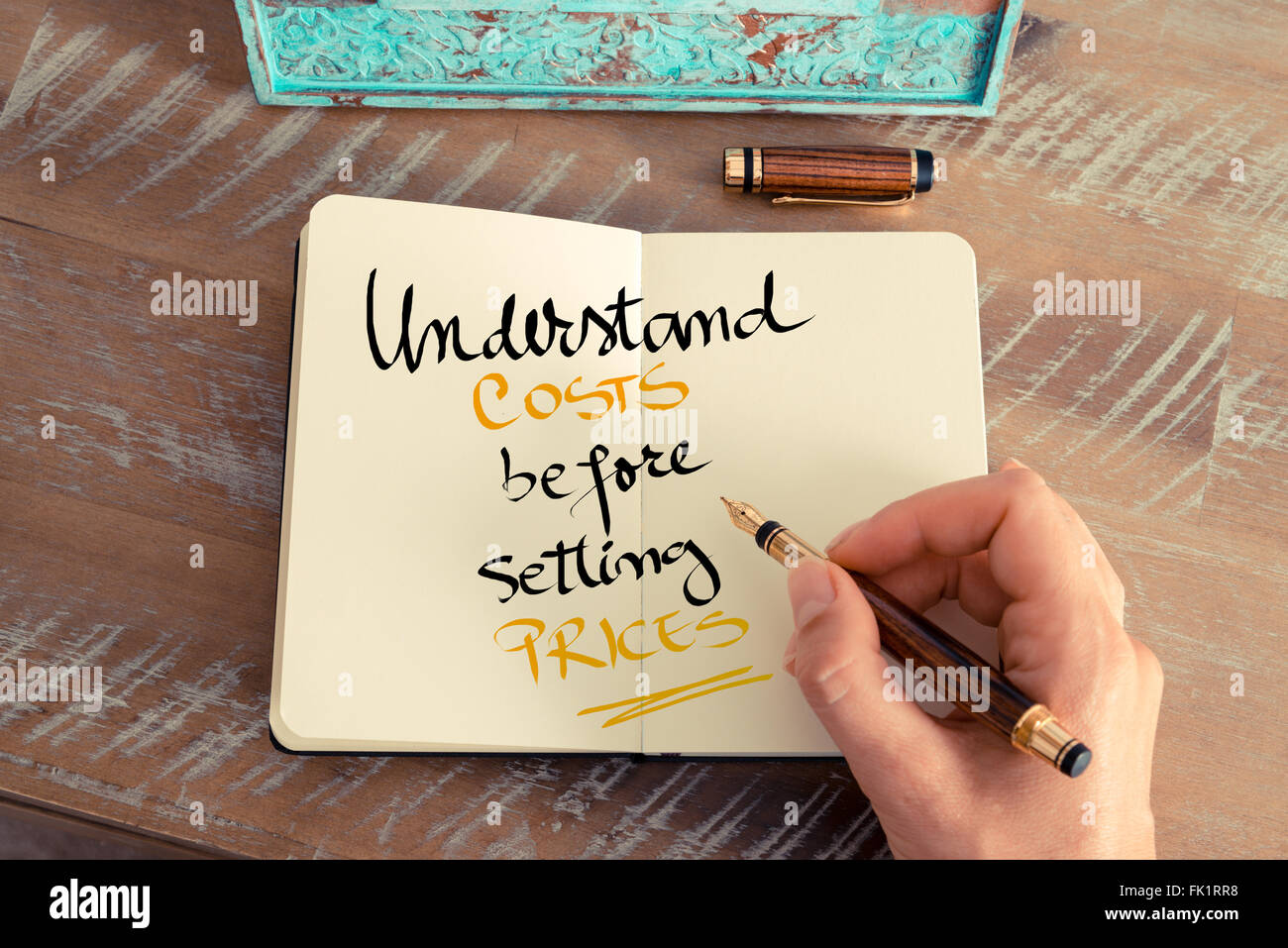 Handwritten prices hi-res stock photography and images - Alamy