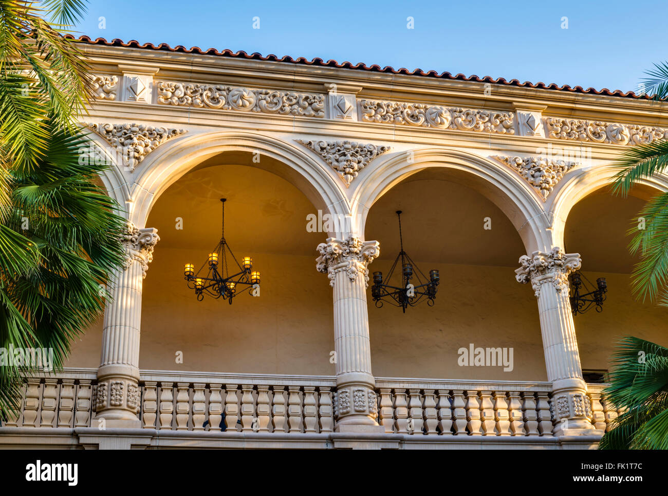 Casa Del Prado building. Balboa Park, San Diego, California, USA Stock ...